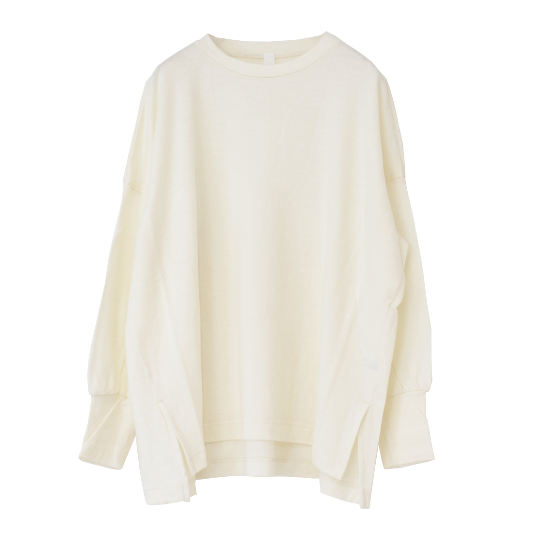 prit（プリット） ミルドウォッシャブル天竺 クルーネックビッグプル