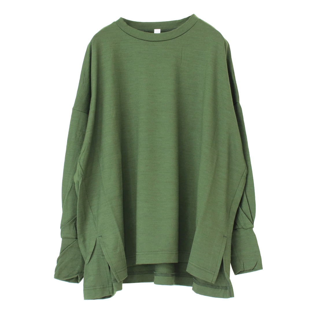 prit（プリット） ミルドウォッシャブル天竺 クルーネックビッグプル