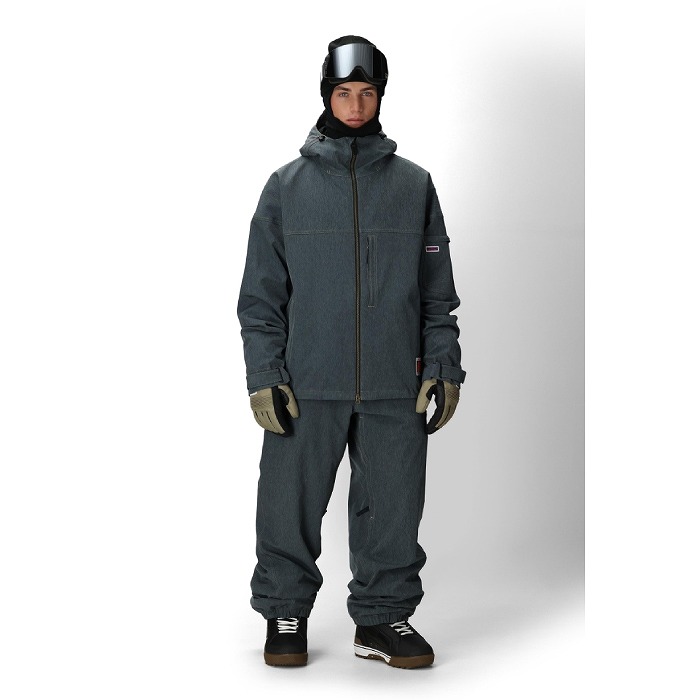 686 シックスエイトシックス M5WN239 DOJO SHELL PANT NAVY DENIM