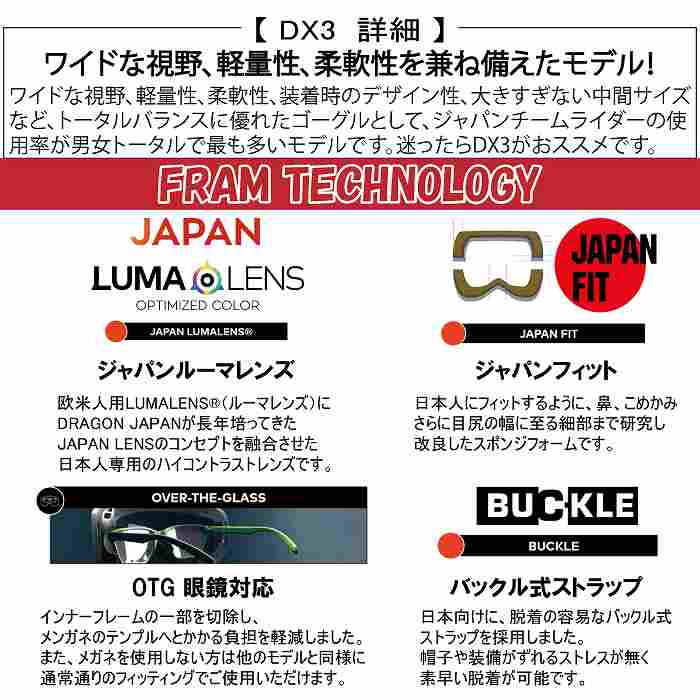 DRAGON ドラゴン DX3 ディーエックススリー LITE MAGNET GREY J05