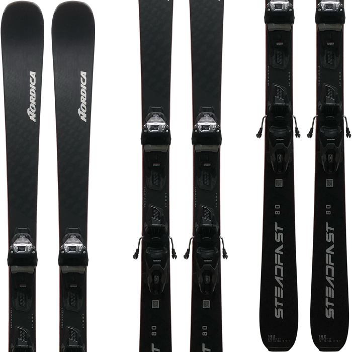 [スキー3点セット] ノルディカ スキー板 2025 NORDICA STEADFAST 80 CA FDT + TP2 COMPACT 10 FDT + GEN FC 6 ブーツセット 24-25 NORDICA（ノルディカ） [スキー3点セット] スキー板 2025 NORDICA