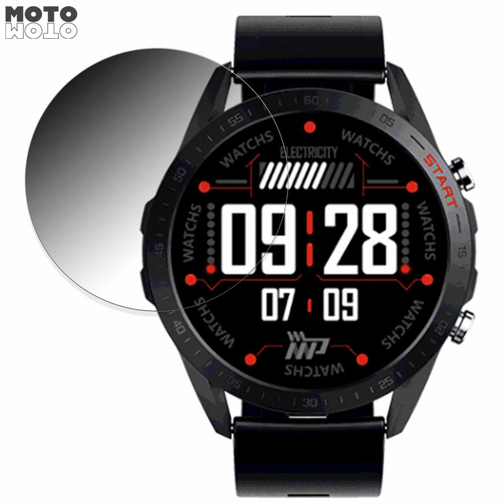 Semiro / Enhau スマートウォッチ A50 向けの 360度 覗き見防止 ブルーライトカット 保護フィルム 日本製 : モットモット ヤフー店 - 通販 - Yahoo!ショッピング