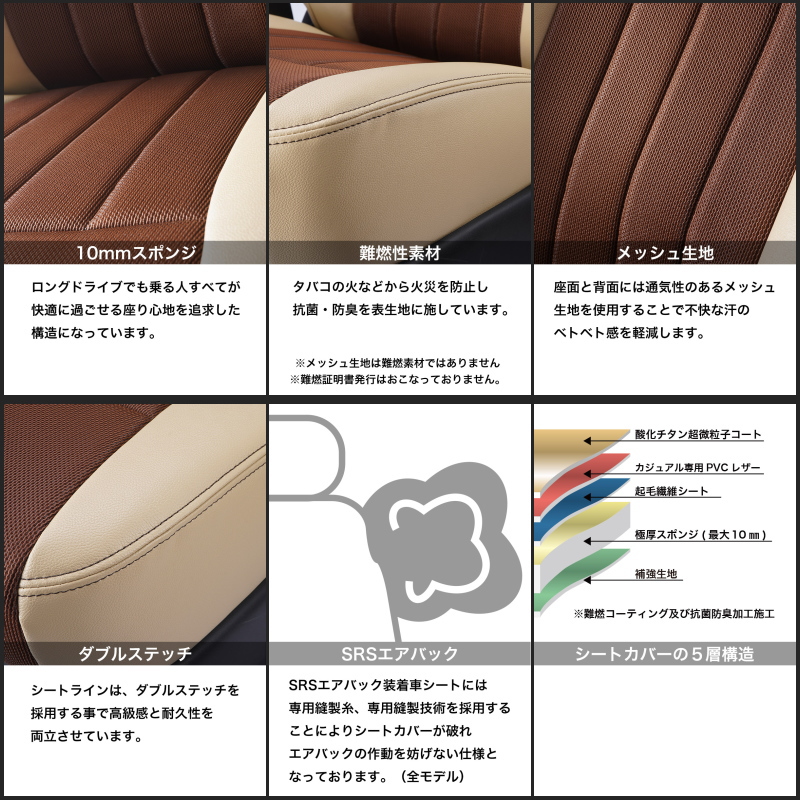 Bellezza フリードハイブリッド[GT5][R6/7-]品番H179・ベレッツァ エアーメッシュシートカバー 初回取付破損保証付き : エムズオートカンサイ ヤフー店 - 通販 ...