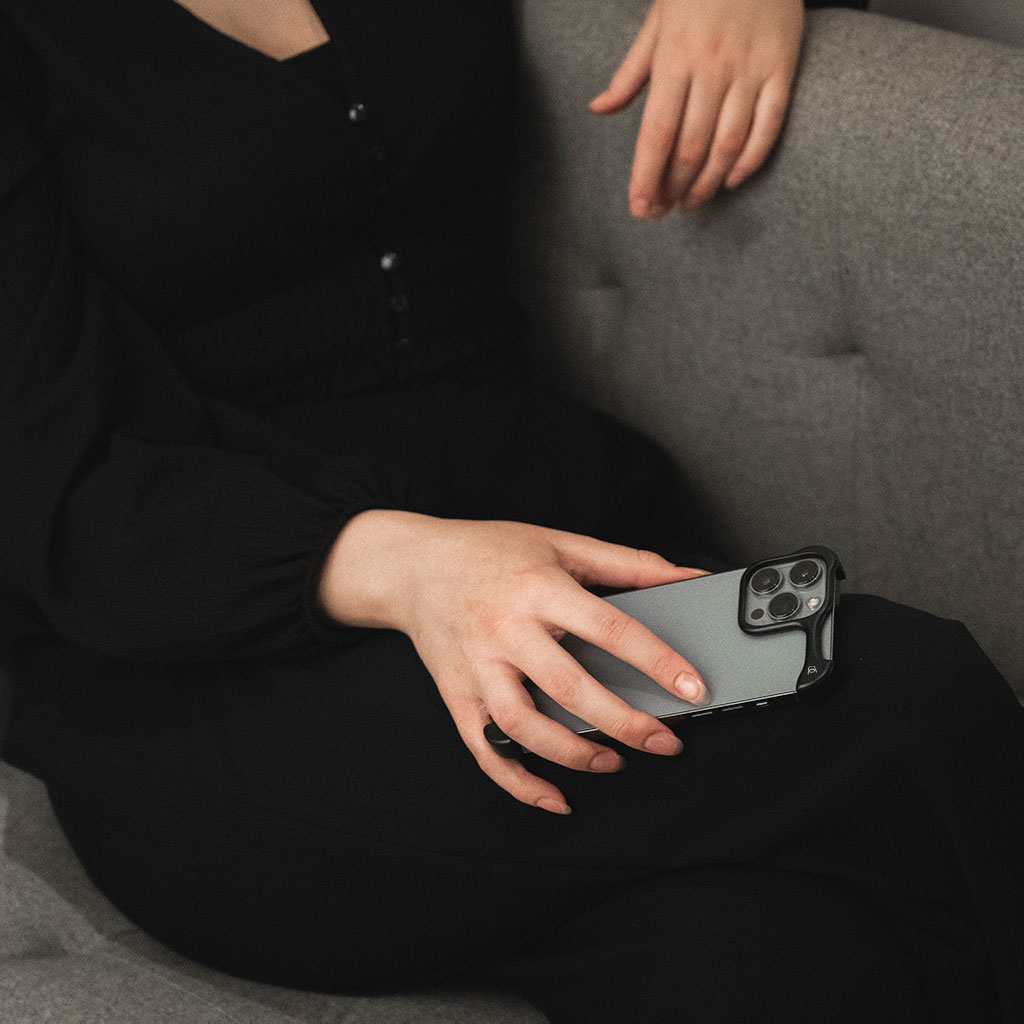 iPhone Air / 17 Pro Max ケース アルミ バンパー アルミ・マットブラック A7075 | Arc Puls アークパルス : Mycase Shop Yahoo!店 ...