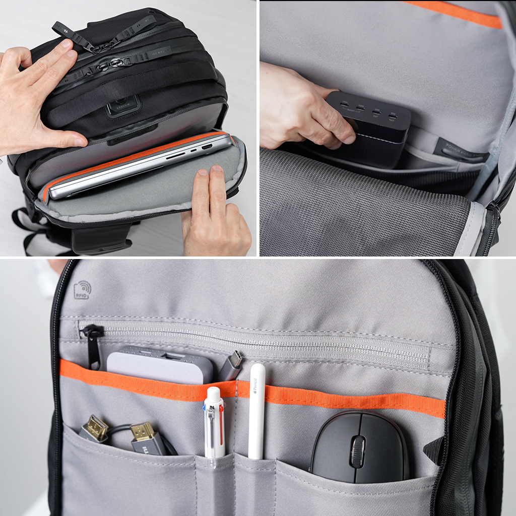 リュック メンズ ビジネス HyperPack Pro バックパック 16インチ ノートパソコンまで収納 リュックサック 通勤バッグ HYPER++ : Mycase Shop Yahoo!店 ...