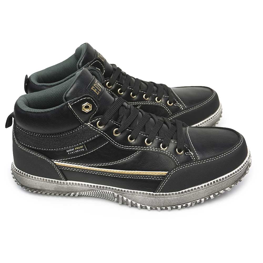 EDWIN エドウィン メンズ 防水 スニーカー EDM3602 ミッドカット カジュアルシューズ : マイスキップ - 通販 - Yahoo!ショッピング