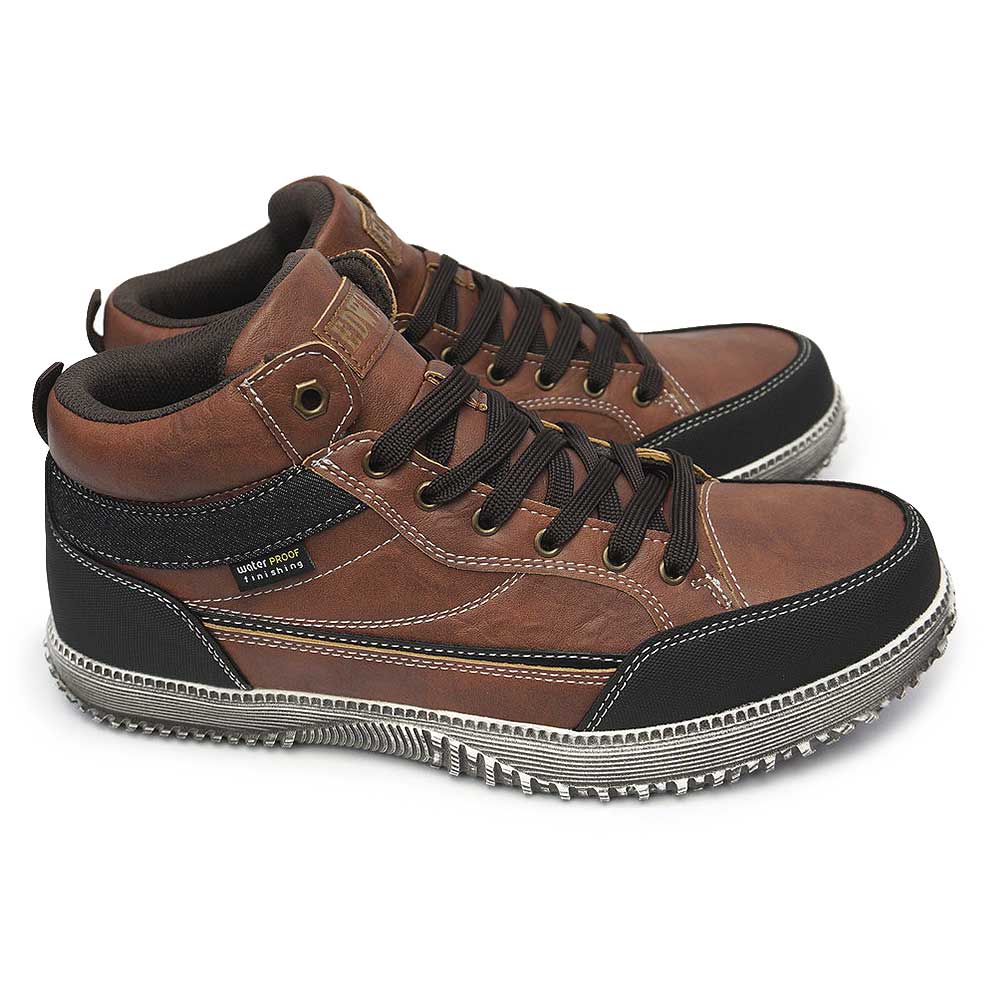 EDWIN エドウィン メンズ 防水 スニーカー EDM3602 ミッドカット カジュアルシューズ : マイスキップ - 通販 - Yahoo!ショッピング