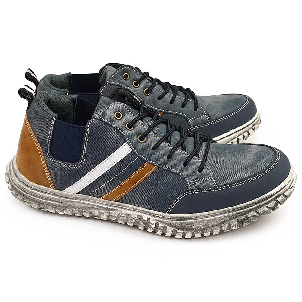 EDWIN（エドウィン） スニーカー メンズ 防水 EDM-635 ローカット デニム カジュアルシューズ ビンテージ加工 サイドゴア : マイスキップ - 通販 - Yahoo!ショッピング