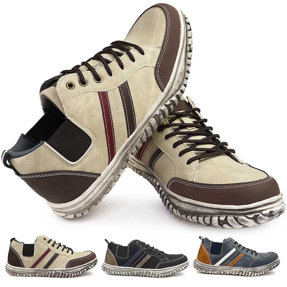 EDWIN（エドウィン） スニーカー メンズ 防水 EDM-635 ローカット デニム カジュアルシューズ ビンテージ加工 サイドゴア : マイスキップ - 通販 - Yahoo!ショッピング