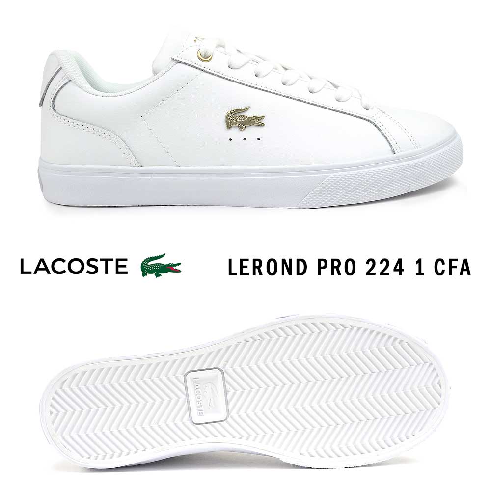 ラコステ レディース スニーカー 48CFA0006 LEROND PRO ローカット