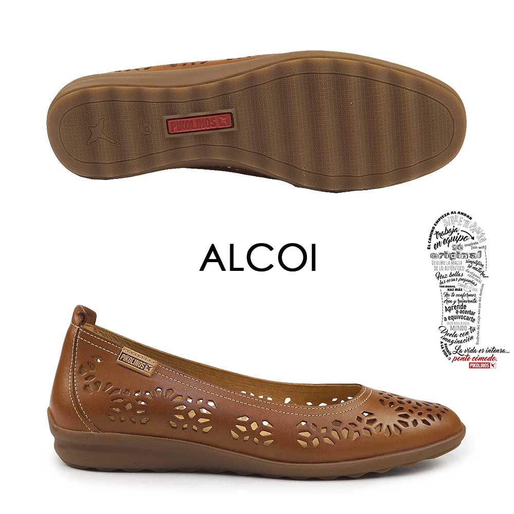 PIKOLINOS ピコリノス レディース バレエシューズ アルコイ PK-700 W4C