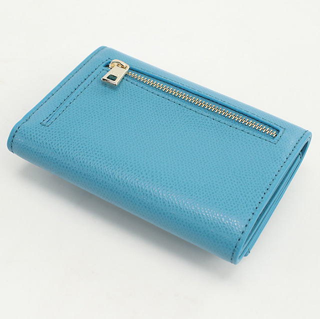 フルラ 三折財布 レディース ブランド Furla FURLA 1927レザー WP00225 ブルー 財布 FURLA（フルラ） 三折財布 レディース ブランド Furla FURLA 1927