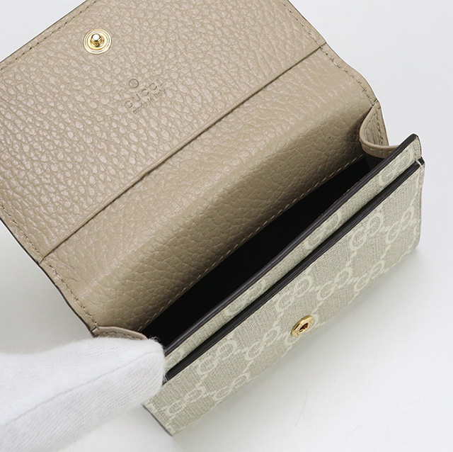 GUCCI（グッチ） 中古 名刺入れ レディース ブランド ダブルG バイ