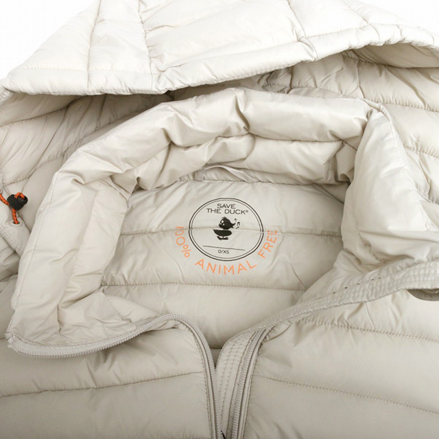 セイブ ザ ダック SAVE THE DUCK MIRI ダウンジャケット D47180W-40019-RAINYBEIGE-0 レディース ダウンジャケット ブランド SAVE THE DUCK（セーブ・ザ・ダック） セイブ ザ ダック SAVE THE DUCK