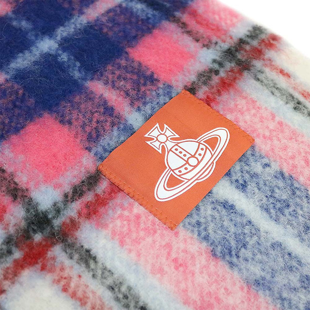 ヴィヴィアンウエストウッド VIVIENNE WESTWOOD CHUNKY TARTAN マフラー 8103014F-W01BM-J401 ユニセックス ブランド Vivienne Westwood（ヴィヴィアンウエストウッド） VIVIENNE WESTWOOD