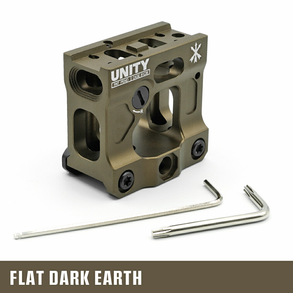 Evolution Gear 製 エボギア UNITY TACTICAL タイプ FAST MICRO MOUNT T-1 / T-2 ...