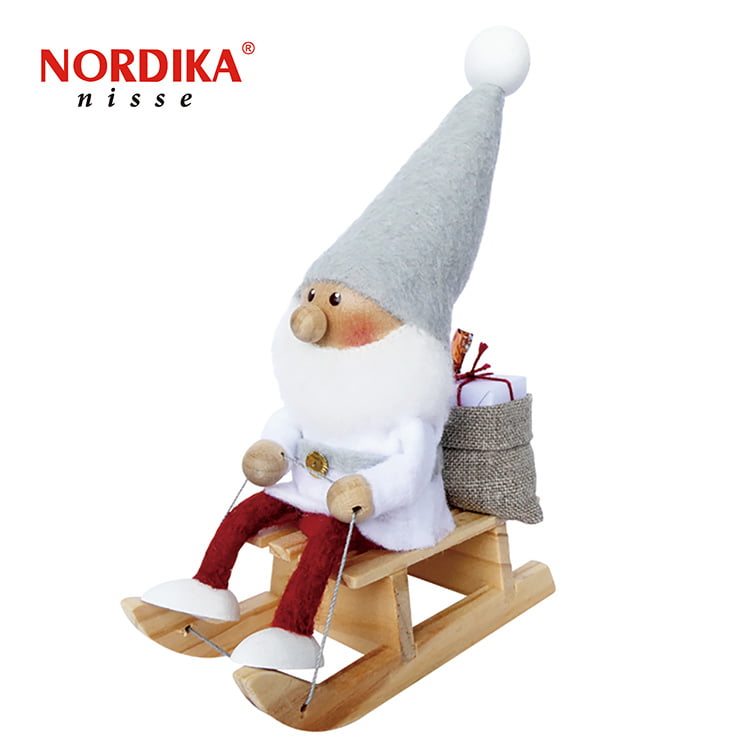 NORDIKA nisse ノルディカ ニッセ そりに乗るサンタ サイレントナイト NRD120646 : 170-23-1818 : ナビッピドットコムオンライン - 通販 - Yahoo ...