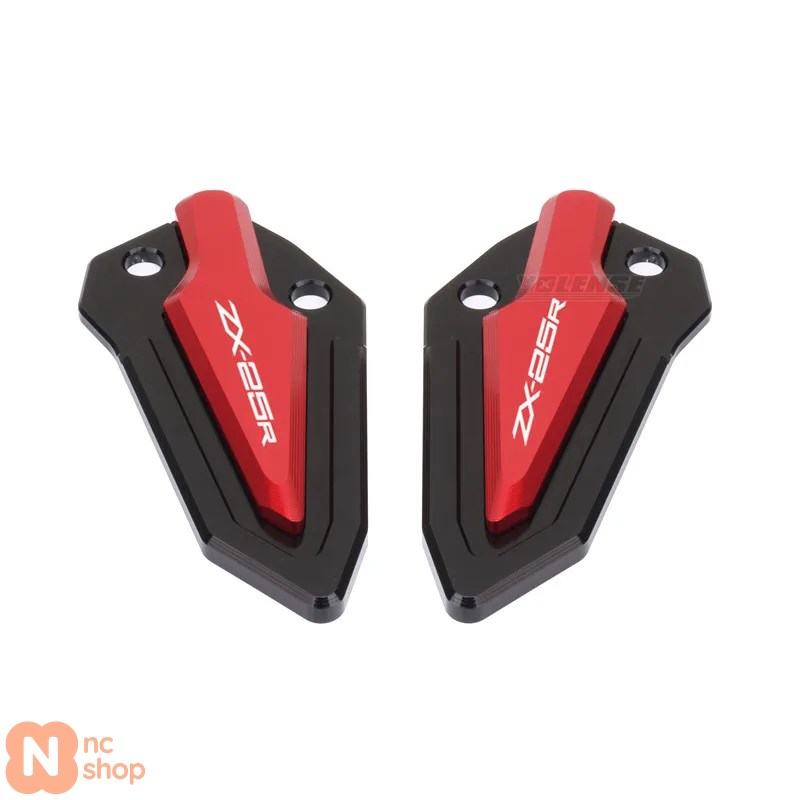 【並行輸入品】 カワサキ ZX-4R ZX-4RR ZX-25R ZX4R ZX4RR ZX25R バイク用フットレストヒールガードカバーリヤ ...