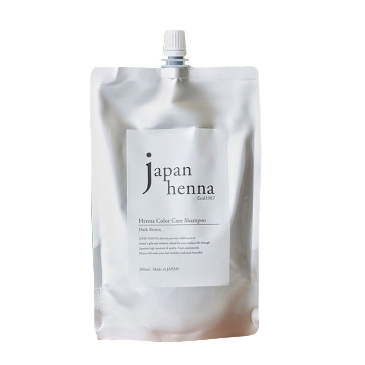 JAPAN HENNA ジャパンヘナ かんたんヘナシリーズ ヘナカラーケア シャンプー / コンデショナー 白髪染め ヘンナ japan ...