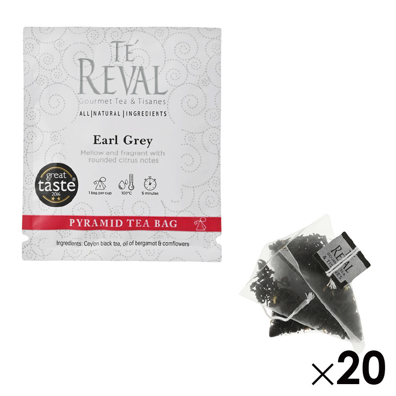TE REVAL 高級 紅茶 テトラパック ティーバッグ 20包 3種より テ リヴァル メール便 送料無料 : いきいきショップねんりん ...