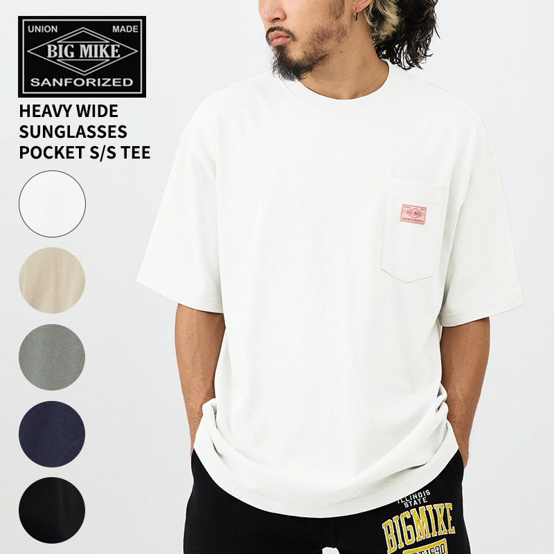 BIG MIKE ビッグマイク メンズ 9オンス 半袖Tシャツ ヘビー BIG MIKE ビッグマイク メンズ 9オンス 半袖Tシャツ ヘビー