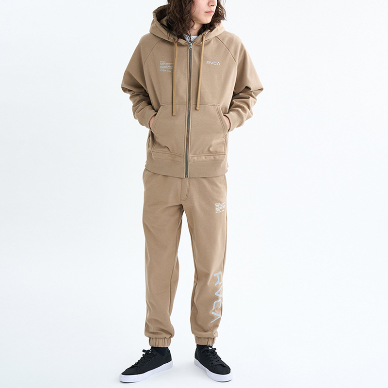 RVCA（ルーカ） メンズ ジップアップ スウェット パーカー NEW BOX ZIP