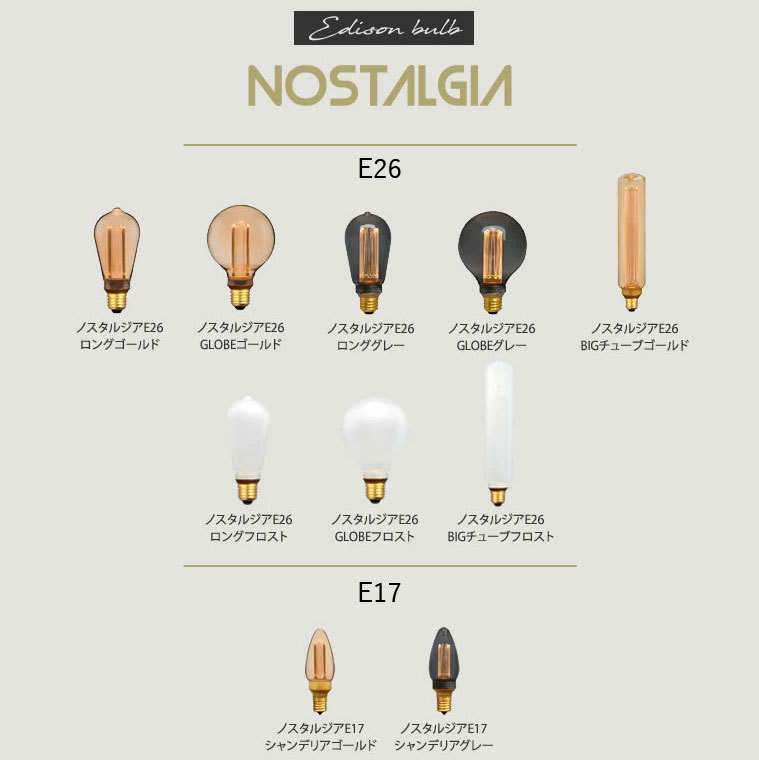 EdisonBulb 訳アリ ノスタルジア エジソンバルブLED 訳あり エジソン電球 ボール球 シャンデリア球 口金E26 E17 B品 : ネストビューティ - 通販 - Yahoo!ショッピング