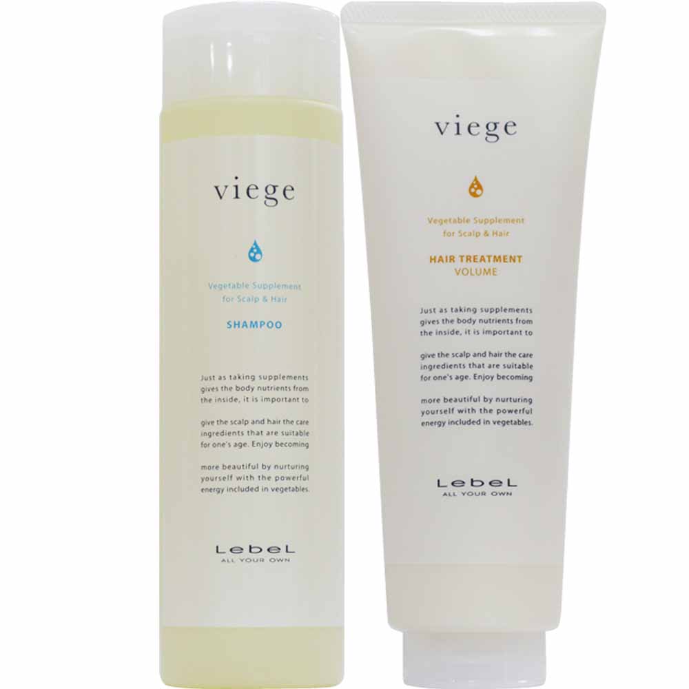 viege ルベル ヴィージェ シャンプー ＆ トリートメント ボトル セット / 240mL + : プロ用ヘアコスメnetsbee - 通販 - Yahoo!ショッピング