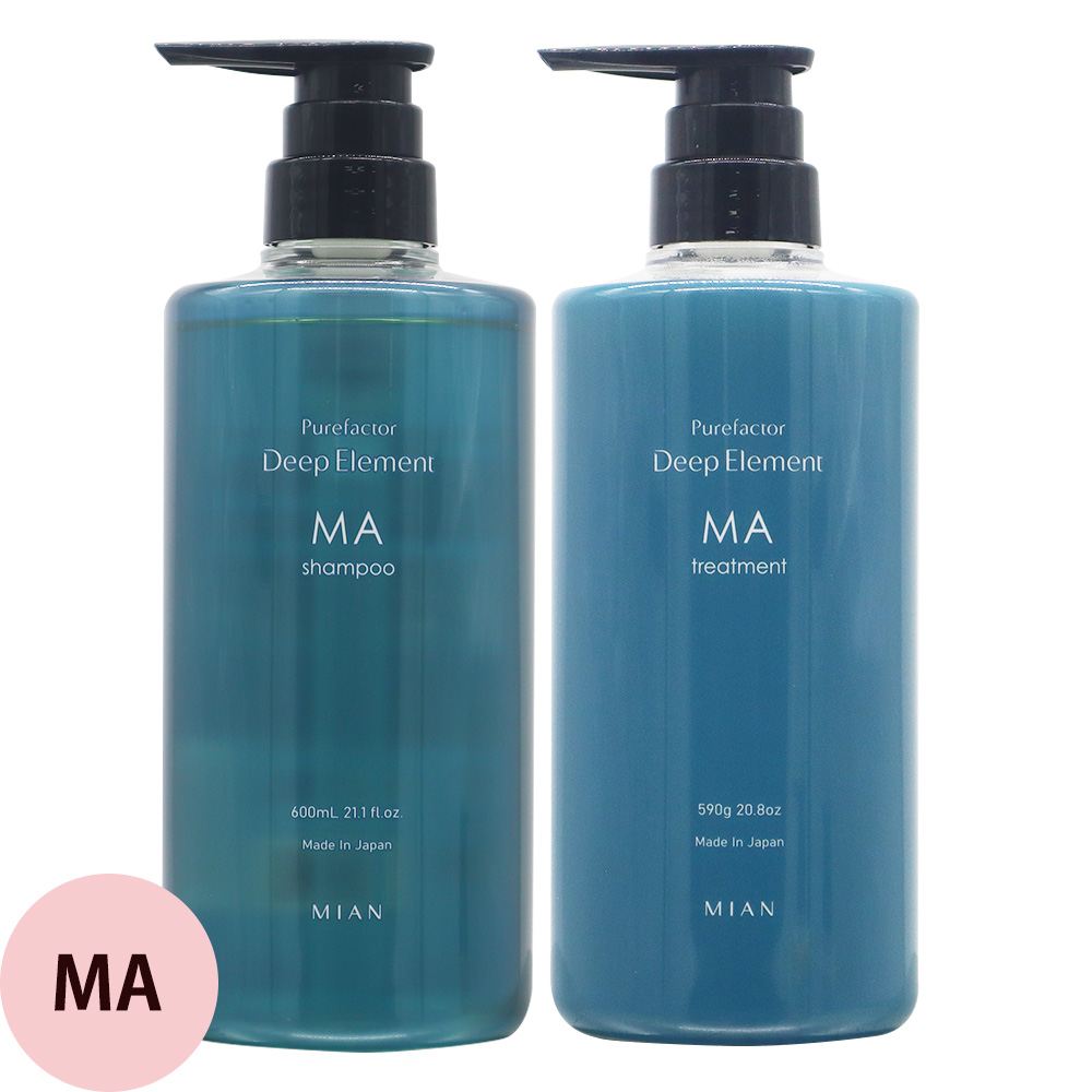 フォード(コスメ) ミアンビューティー ピュアファクター ディープエレメント シャンプー＆トリートメント セット 600mL+590g : プロ用ヘアコスメnetsbee - 通販 ...