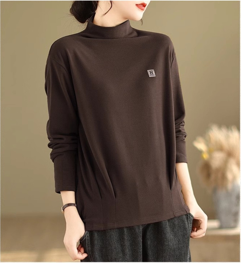 レディース 秋トップス 長袖 タートルネック 年代問わずコーデにマッチする万能アイテム 程よくシンプルなデザイン ふんわり優しい雰囲気 トレンド感 : yfj2022581 : New ...