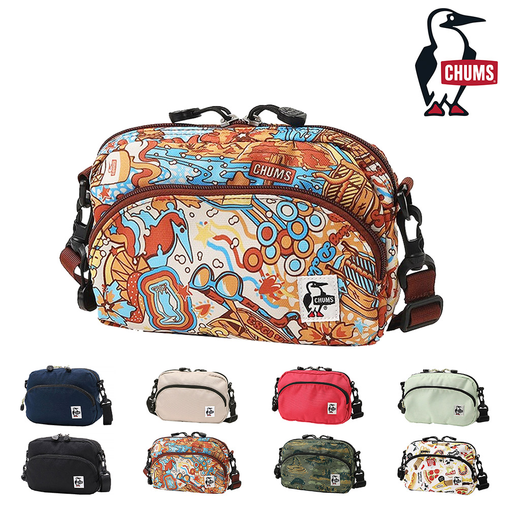 CHUMS 最大P+16% チャムス バッグ ショルダーバッグ ミニ ポーチ 斜め掛けバッグ リサイクルショルダーポーチ 3L B6サイズ CH60-3966 メンズ レディース キッズ ...