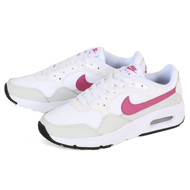 NIKE ナイキ W AIR MAX SC ウィメンズ エア マックス CW4554-122 ホワイト/ホットフューシャ OFF PRICE ...