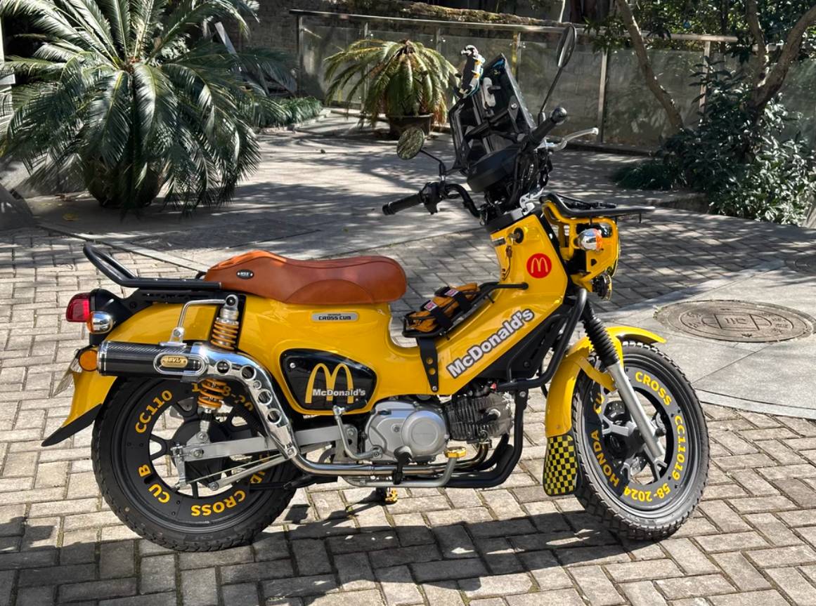 クロスカブ CC110 JA60 フルエキゾースト マフラー フルエキ メガホンマフラー ダウンマフラー インジェクション チタン合金 カーボン カスタマイズ 取寄せ : ネクストステージ2号 ...