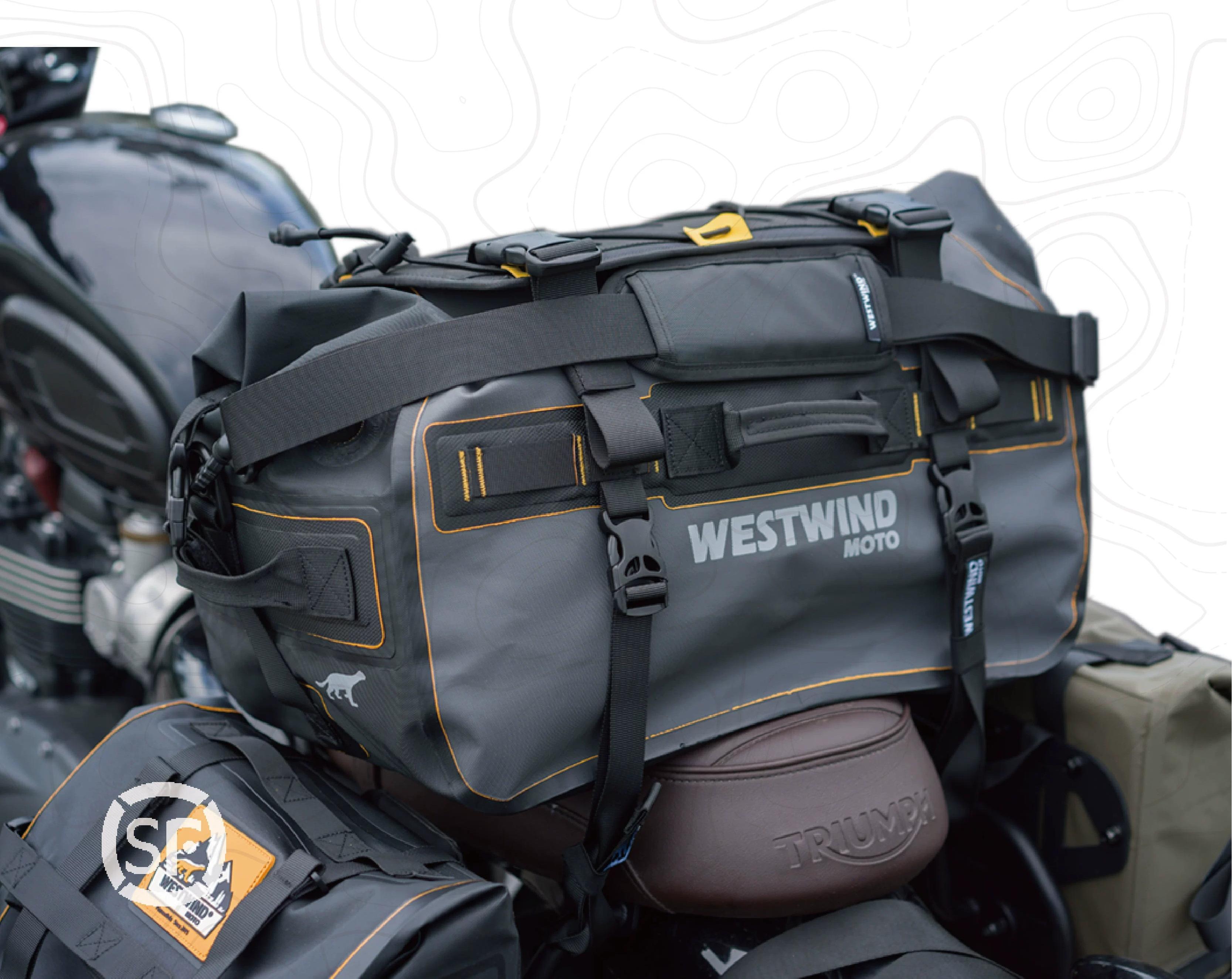 クロスカブ WESTWIND バイク用 リアバッグ レンジャーワイルドバッグ シートバッグ 40L 55L 選択 大容量 撥水加工 防水加工 多機能 仕様 バックパック オートバイ 取寄せ ...