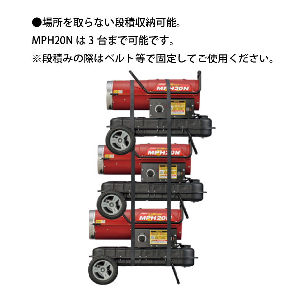 ワキタ 業務用ヒーター MEIHO パワーヒーター 熱風式 20kW MPH20N 熱風