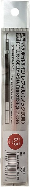 サクラクレパス ボールペンサインノック式用レフィル05 0.5mm R-GB05 文房具 文具 ゲルインキ :r-gb05:にじいろ文具 ...