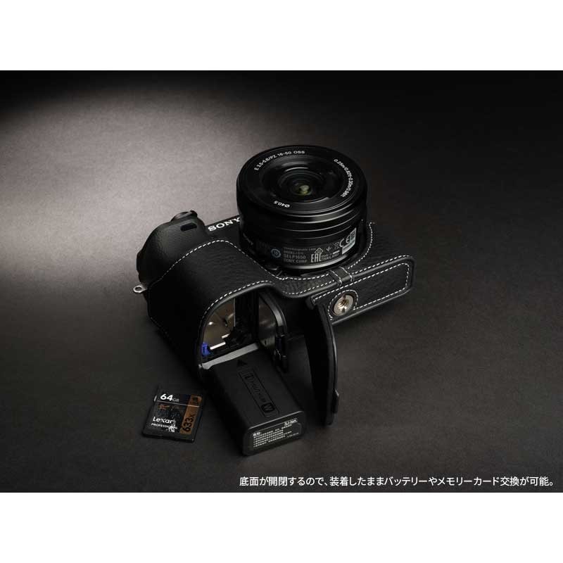 SONY TP Original Leather Camera Body Case for α6400 α6100 SONY TP Original Leather Camera Body Case for α6400 α6100