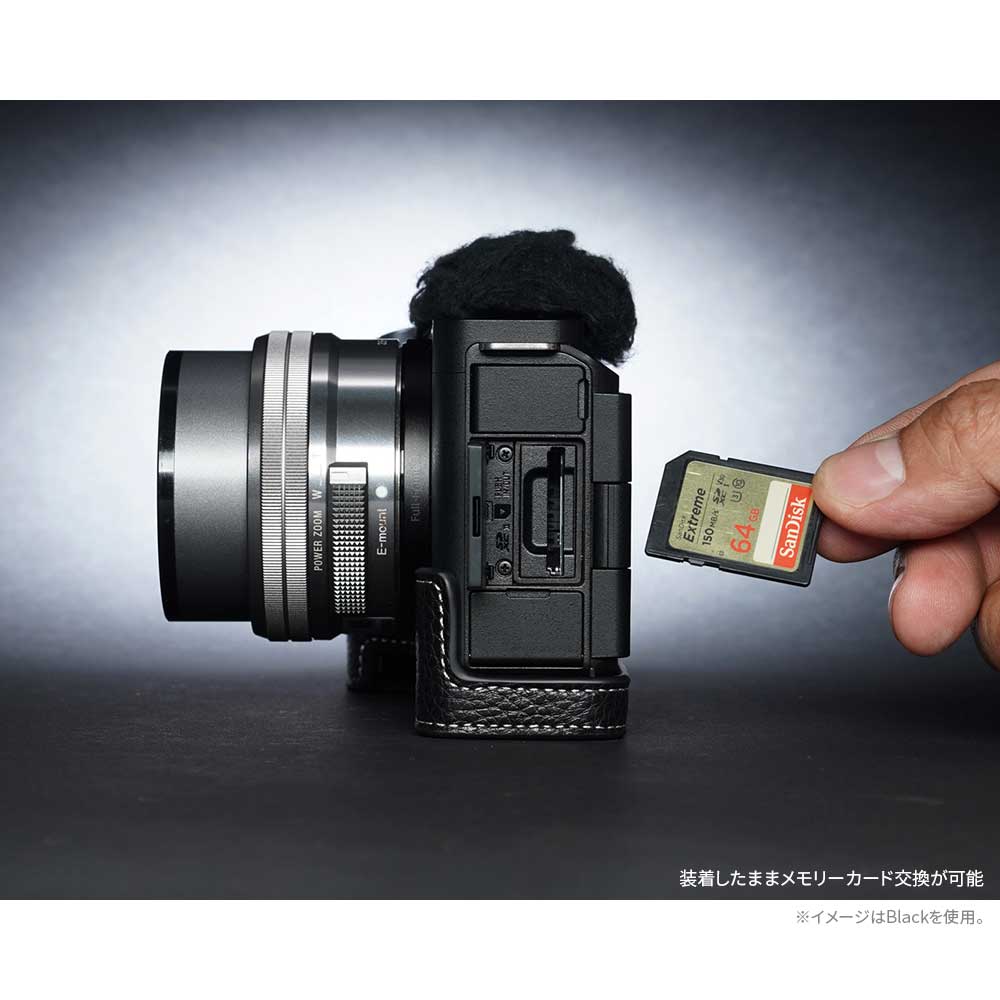 VLOGCAM SONY ZV-E1 用 レザー ケース Volcano TP Original VLOGCAM SONY ZV-E1 用 レザー ケース Volcano TP Original