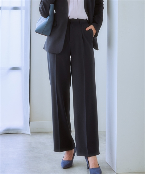 ニッセン（nissen） パンツ 大きいサイズ レディース ワイド