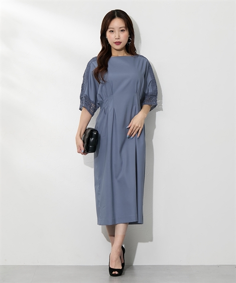 ニッセン（nissen） ワンピース ロング マキシ レディース 大きい胸