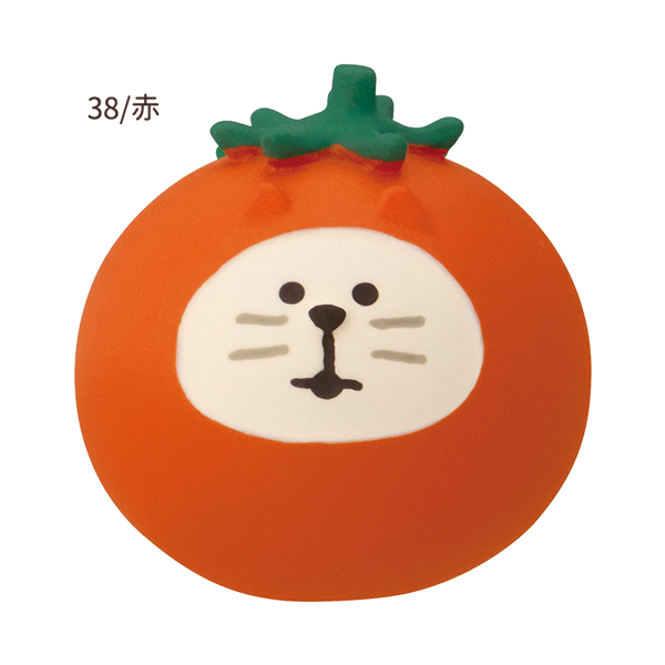 DECOLE ZCB-29838-39「おやさい猫だるま ミニとまと（赤・黄）」デコレ concombre コンコンブル インテリア 飾り ...