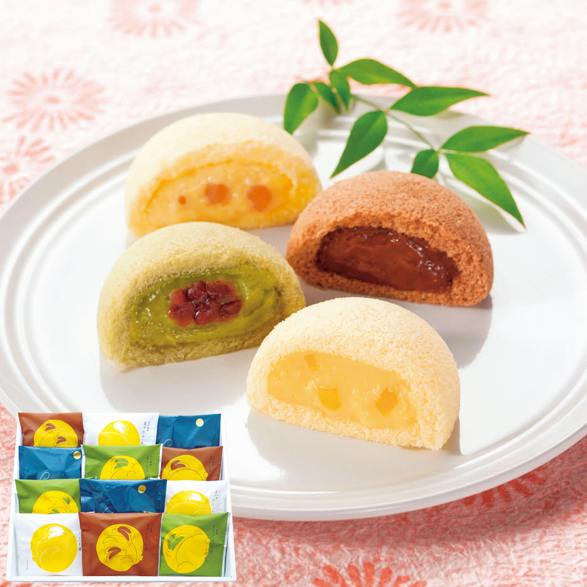 お中元 早割 御中元 夏ギフト プレゼント 暑中見舞い 2025 送料無料 「果子乃季」夏の名月撰 スイーツ 和菓子 お菓子 カステラ クリーム入り のし 名入れ B23-1 : noel ...