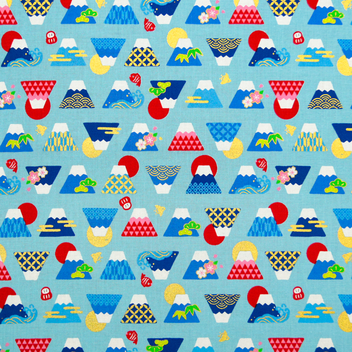 生地 布地 布 無料レシピ有 しあわせ富士 シーチング生地 富士山 だるま 幸福 松竹梅 和柄 巾着 アロハシャツ 人気 50cm単位 : 生地通販 布1000ネット ヤフー店 - 通販 ...