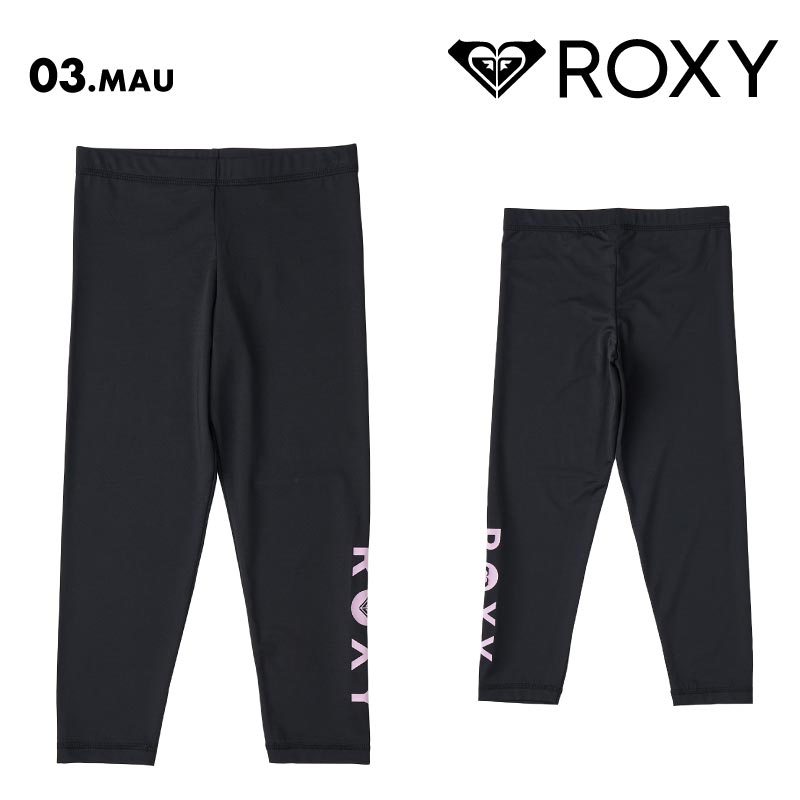 ROXY ROXY/ロキシー ジュニア ラッシュガード レギンス MINI BREAK POINT 2025 SPRING JP タイツ ラッシュレギンス 水着 スカート付き シンプル 無地 ...