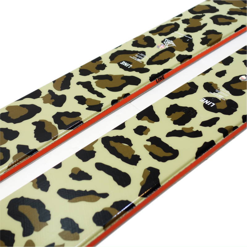 LINE VISION 114 カラー:CAMO[183cm/114mm幅]24-25 フリースキー ファットスキー カービングスキー 板単体 ...