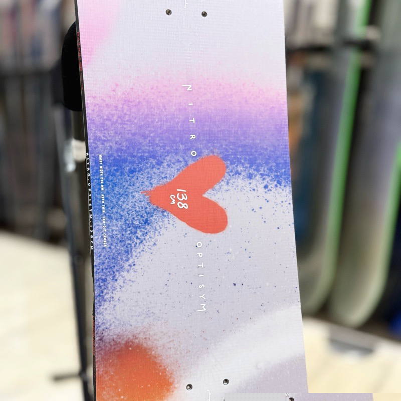 【即納】レディース スノーボード 板 型落ち 旧モデル 138cm NITRO OPTISYM Womens ナイトロ オプティシム 25 ...