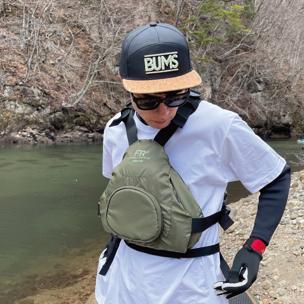 AQA（エーキューエー） \ポイント15倍／【公式】BUMS バムス ライフジャケット フローティングベスト KA-9028 大人用 他にはないスタイリッシュなデザイン 体型に合わせてフィット ...