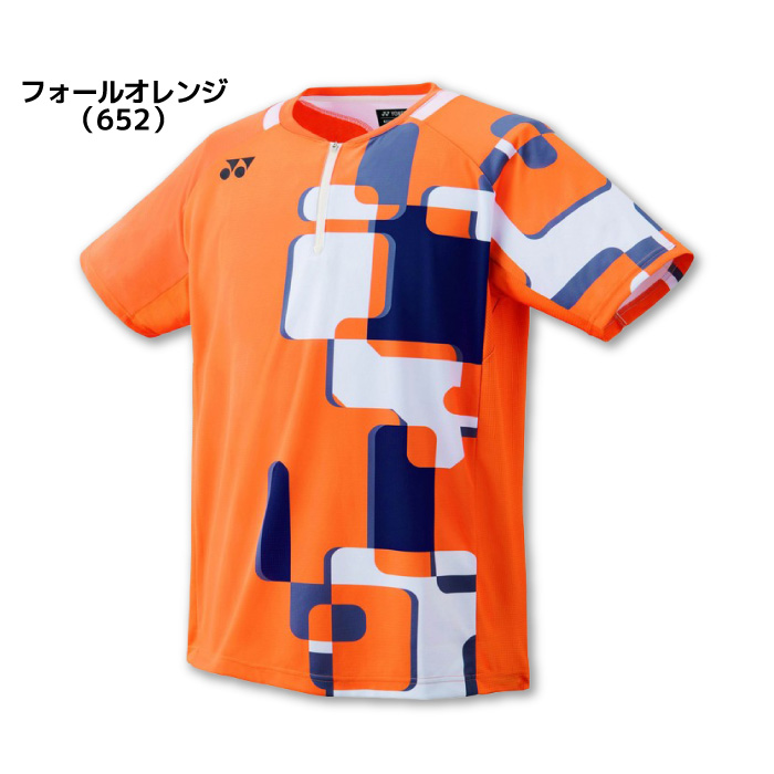 YONEX（ヨネックス） 25fw YONEX 10641 メンズゲームシャツ ゲームシャツ バドミントン 半そで エアリリース 吸汗 速乾 ...