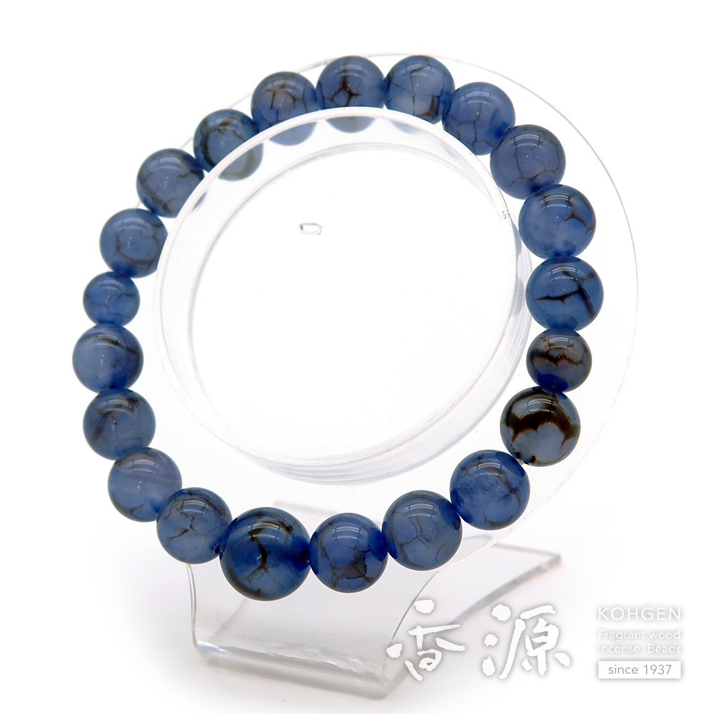 青龍紋瑪瑙 10mm玉 ブレスレット 共仕立て :7100150000000:香源 お数珠専門店 - 通販 - Yahoo!ショッピング