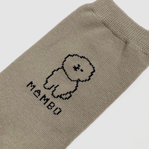 CLASKA(クラスカ) DO(ドー)MAMBO(マンボ) ソックス 大人用 22-24cm 犬 グッズ 靴下 レディース ビション・フリーゼ ...